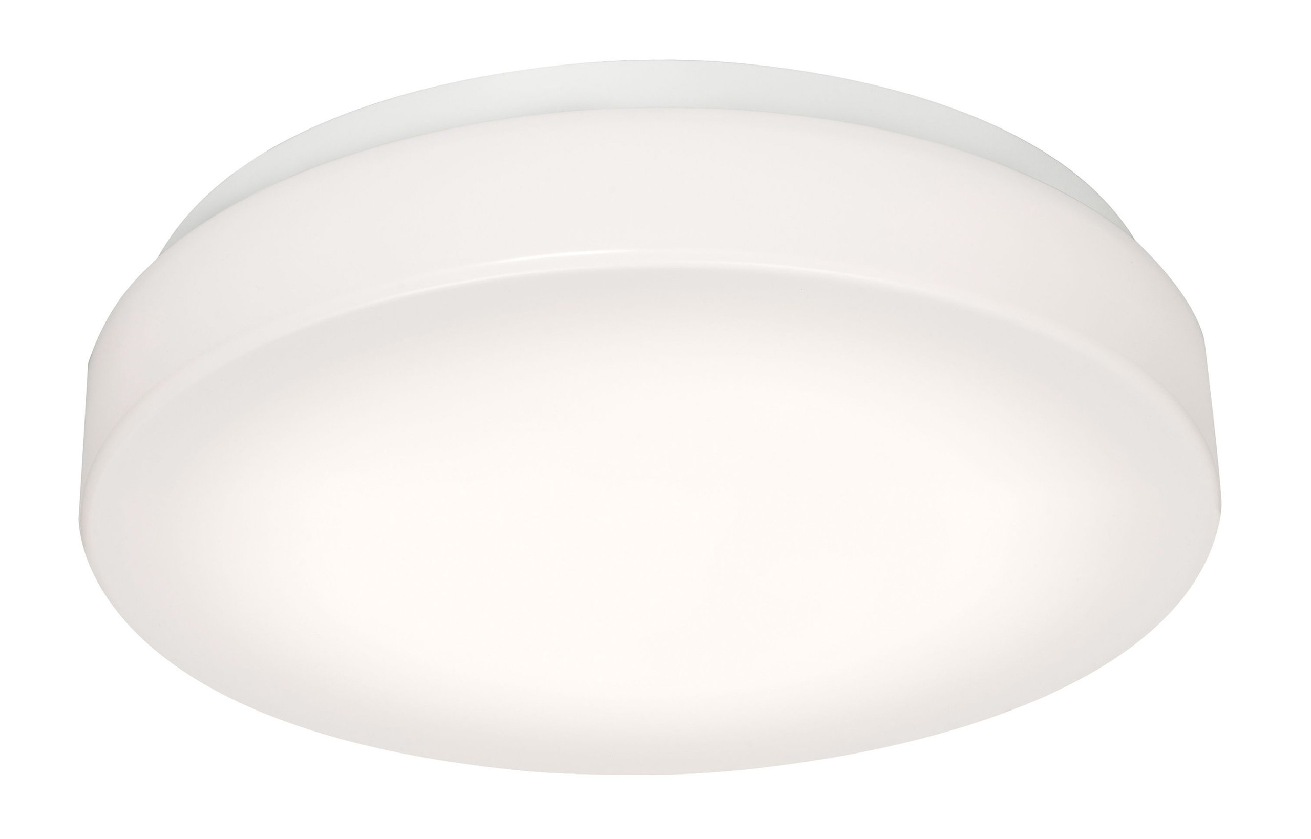 Cirrus LED Flush Mount, White Finish, 11" - Transitional - Flush-mount ...