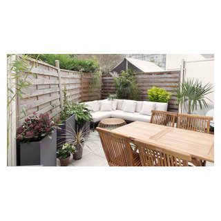 Terrasse APRÈS - Modern - Patio - Paris - by Lili Nelson Interiors | Houzz