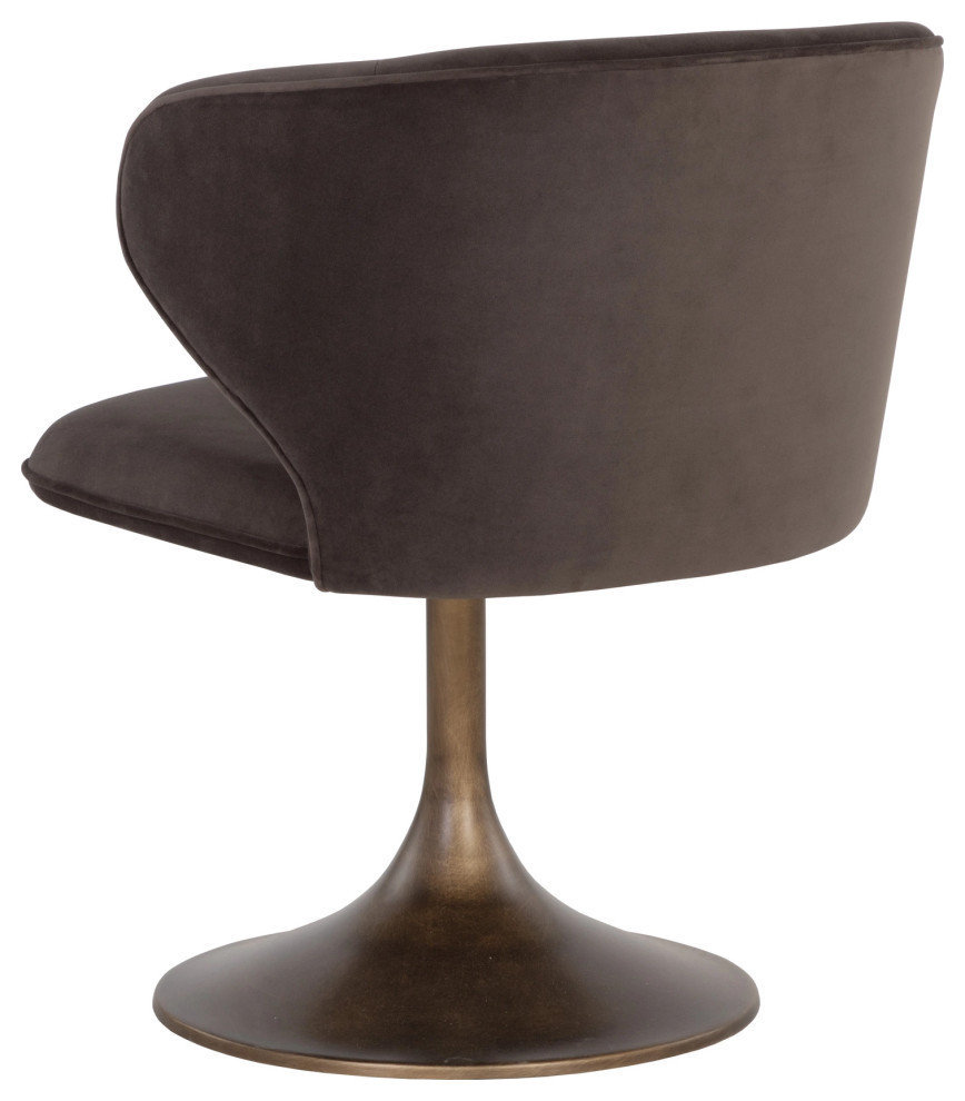 Simone Swivel Dining Chair - Midcentury - Dining Chairs - by Sunpan ...