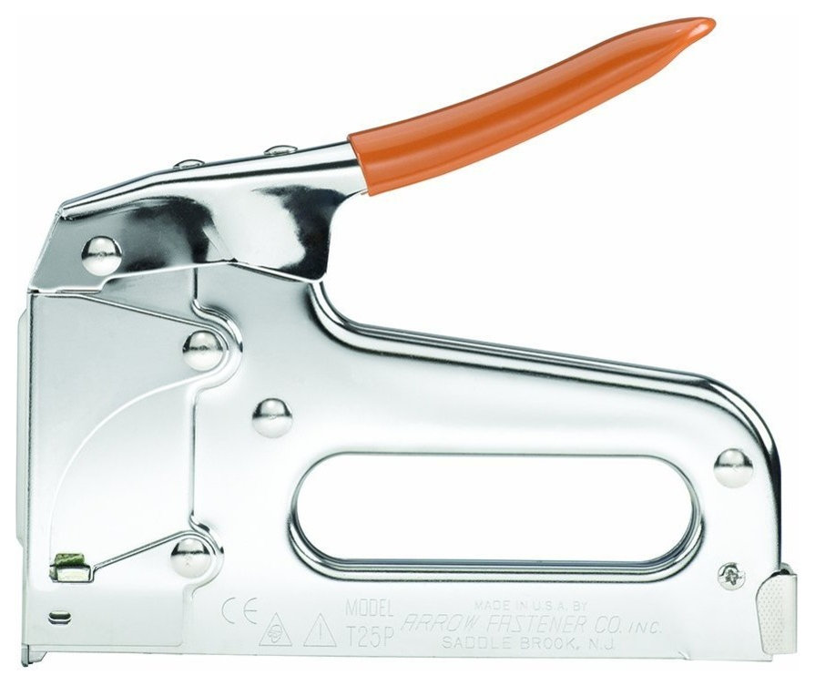 Arrow Low Voltage Wire Tacker/Stapler Gun, Chrome - Contemporary - Hand ...