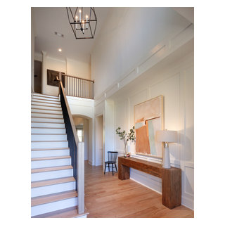 Open Concept Foyer - Transitional - Entry - Atlanta - by Boyce Design ...