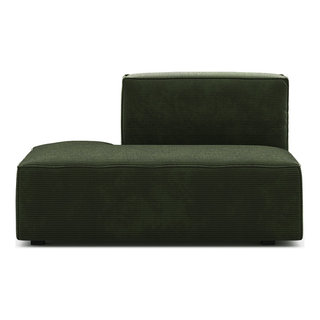Burt Square Back Modular Open-End Chaise Lounge - Transitional - Indoor ...