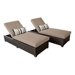 Oxford 5 Tier Corner Bookcase - Tropical - Outdoor Chaise Lounges - by ...