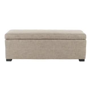 Leena Storage Bench Large Stone - Transitional - Accent And Storage ...