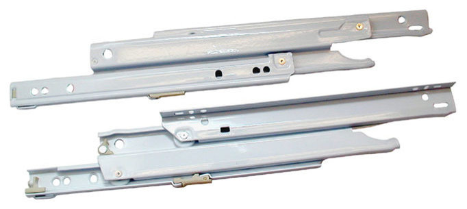 Blum 430 Epoxy-Coated Drawer Slides 18" Cream - Traditional - Cabinet ...