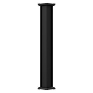6" x 8' Endura-Aluminum Acadian Style Column, Square Shaft, Textured ...