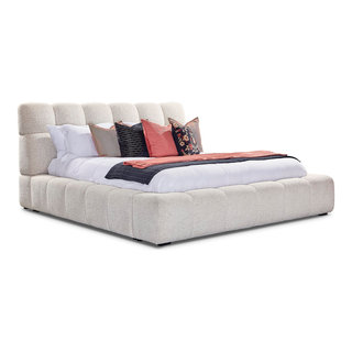 Parker House Escape Queen Upholstered Bed - Transitional - Platform ...
