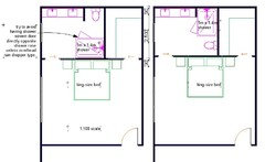 Help! Advice for an ensuite and walk-in robe layout | Houzz AU
