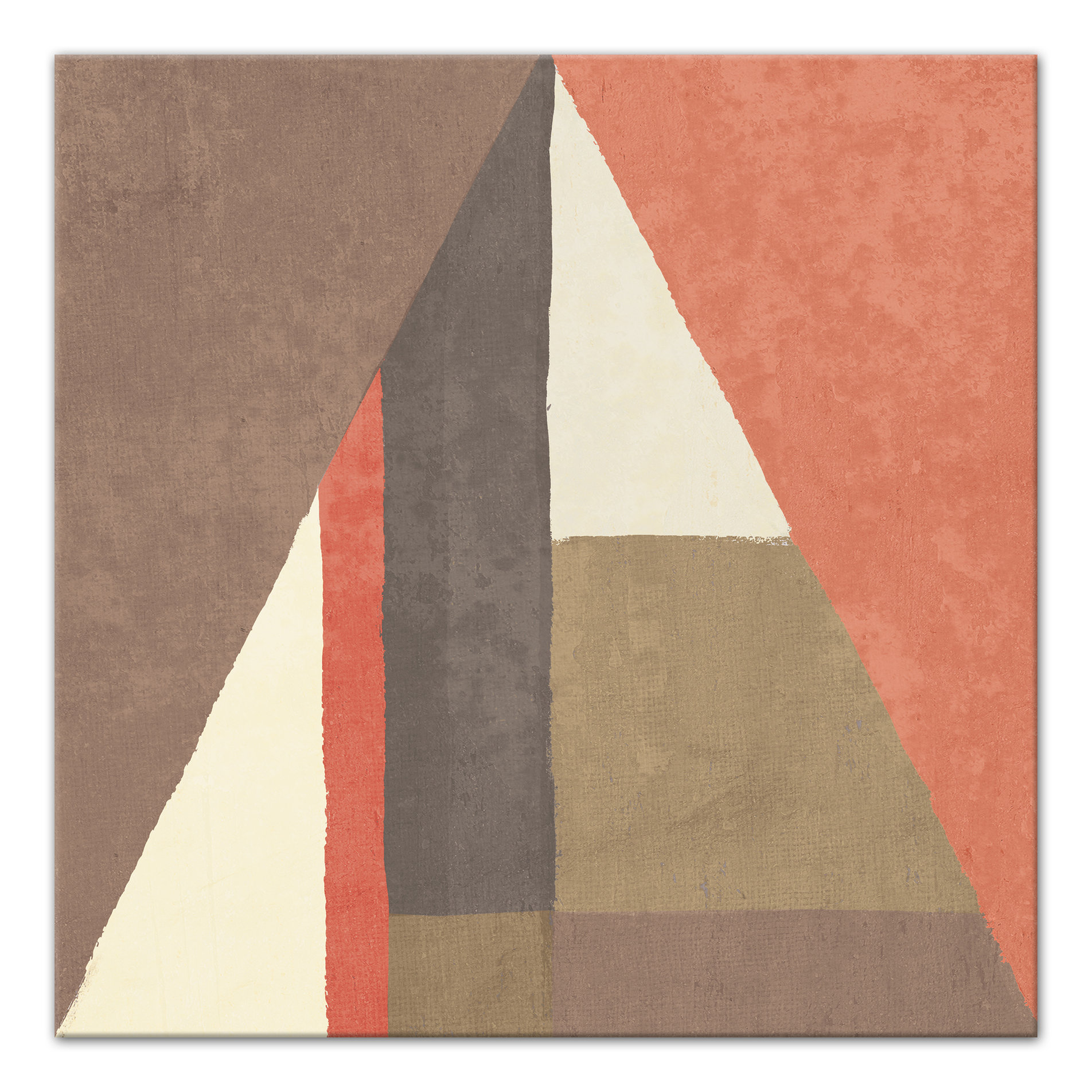 Pink Triangle Wall Art, 24x24 - Contemporary - Prints And Posters - by ...