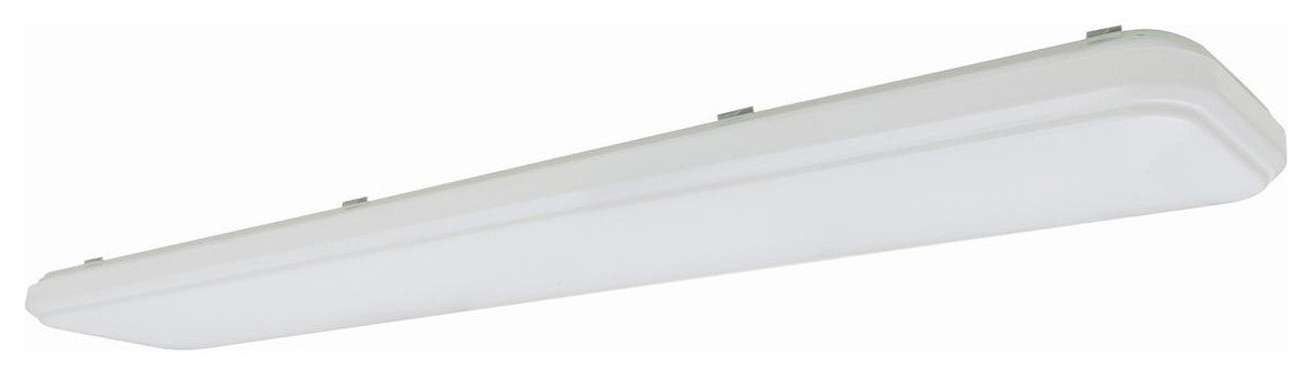 Nimbus 1 Light Flush Mount, White - Transitional - Flush-mount Ceiling ...