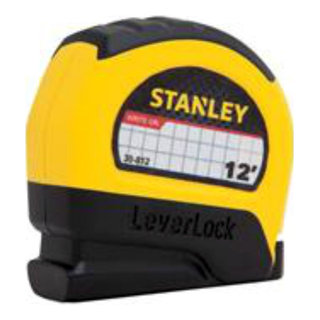 Stanley STHT30812 Leverlock Tape Rule, 3/4" x 16' - Hand Tools And Tool ...