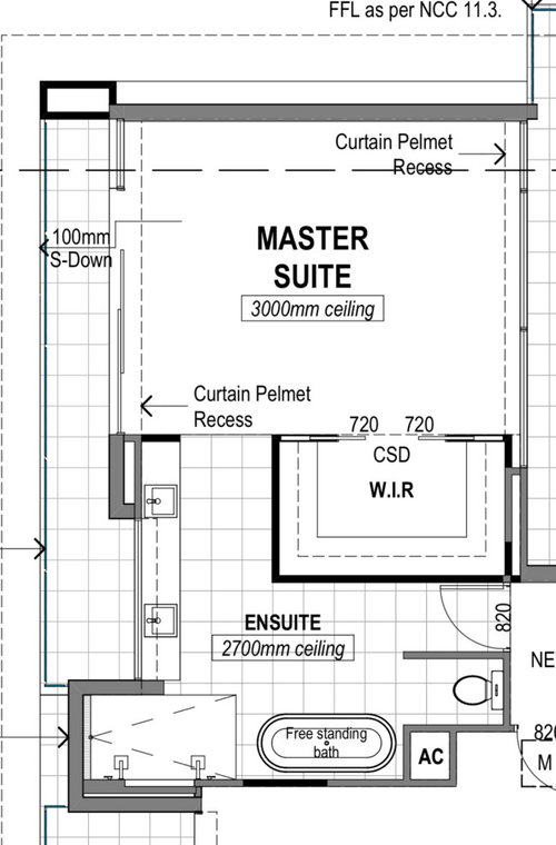 design layout help! master, ensuite &WIR | Houzz AU