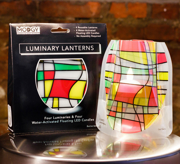 Modgy Expandable Luminary Lantern, Cool Padre, 4-Pack - Modern ...