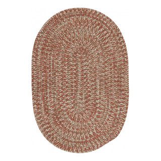 Colonial Mills Rug Carrington Tweed Deep Blue Oval, 11X14 ...