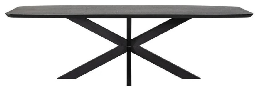 Black Oak Dining Table, Oroa Bonvoy - Transitional - Dining Tables - by ...