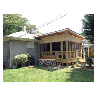 Screened In Porch Addition - Traditional - Veranda - Richmond - by RIC ...