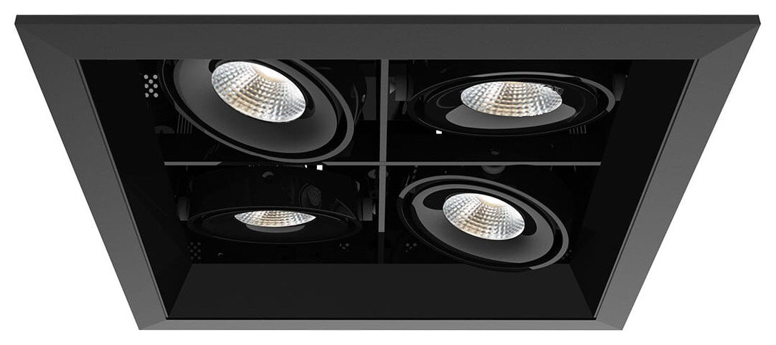 Black LED Recessed, 6.312 - Modern - Recessed Lighting Kits - by ...