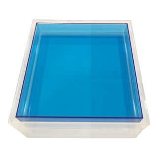 Neon Encased Lucite Tray - Contemporary - Serving Trays - by R16 HOME ...