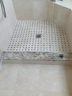 Show me your shower curbs!