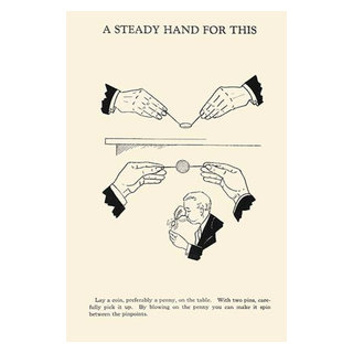 A Steady Hand for This, 20" x 30" - Traditional - Prints And Posters ...