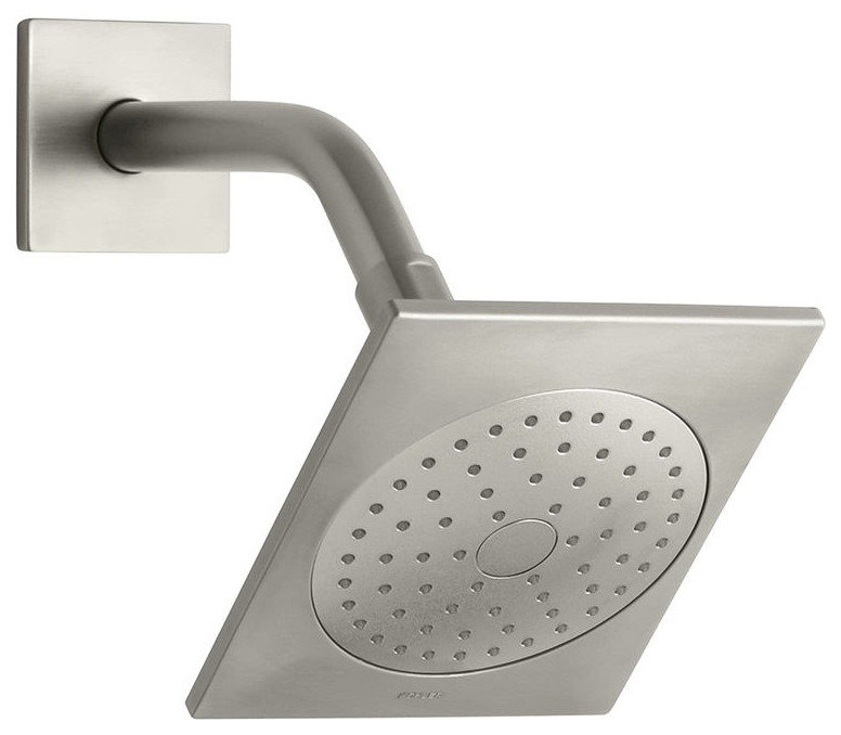 Kohler Loure Single-Function Shower Head with MasterClean Spray Face ...