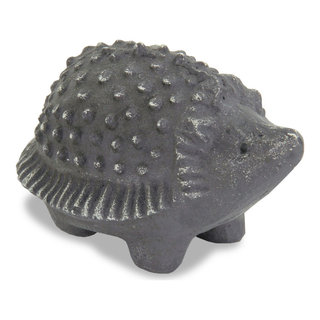 Hedgehog Cast Iron Decorative Figurine - Contemporary - Decorative ...