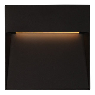 Casa Exterior Wall Lamp, Black, 8x8 - Modern - Outdoor Wall Lights And ...