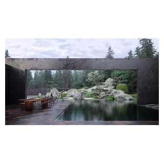 Echo House - Contemporary - Exterior - Santa Barbara - by MAKHNO studio ...