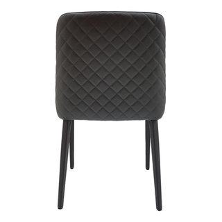 Polly Dining Chair Anthracite Grey - Midcentury - Dining Chairs - by ...