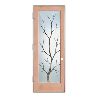 Interior Prehung Door or Interior Slab Door - Branch Out - Primed - 28 ...