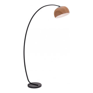 Brown Overhang Floor Lamp - Transitional - Floor Lamps - by UStradeENT ...