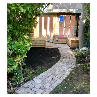 Pathway ideas and inspiration for your garden room - Contemporary ...