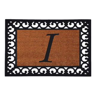 Monogram Insert Doormat 19"x25" - Traditional - Doormats - by Home ...
