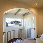 Vento Fiore White Retractable Ceiling Fan, White, 42" - Contemporary ...