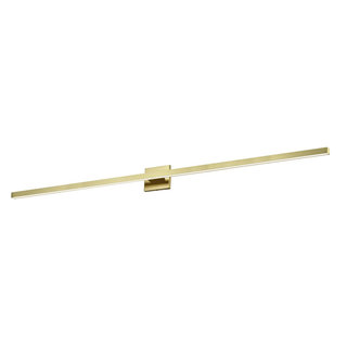 Arandel 1 Light Bathroom Vanity Light, Aged Brass - Modern - Bathroom ...