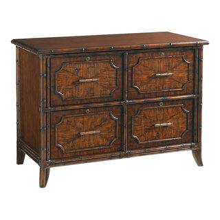 Laguna Beach File Chest - Asian - Filing Cabinets - by HedgeApple | Houzz