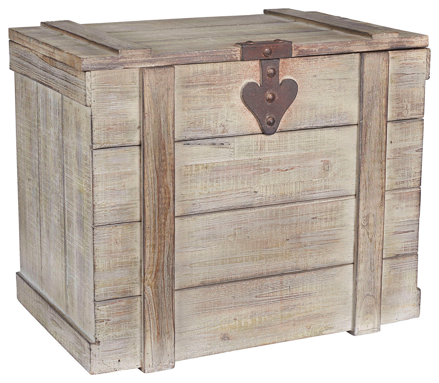 Antiqued Decorative Trunk - Farmhouse - Decorative Trunks - by ...