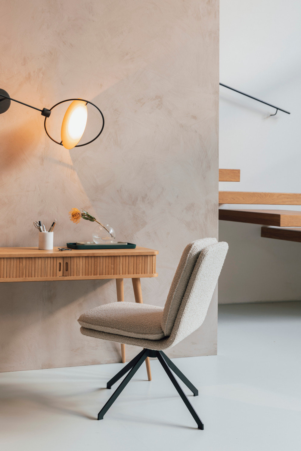 White Quadrupod Chairs, 2, Zuiver Tyler - Midcentury - Dining Chairs ...