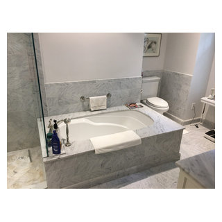 Pyramid Construction Project Pics - Transitional - Bathroom - New York ...