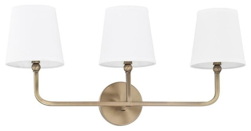 Capital Lighting 119331AD-674 Dawson - Three Light Bath Vanity ...