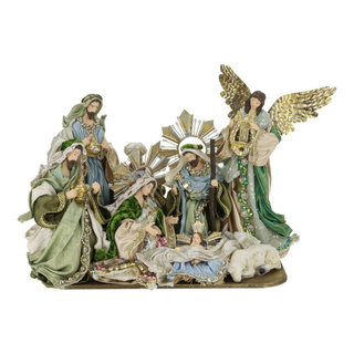 Mark Roberts Christmas 2022 Elegant Nativity 17x12" - Contemporary ...