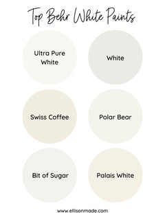 Best behr white paint store