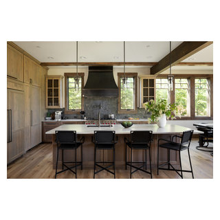 Suncadia Spa Lodge - Rustic - Kitchen - Seattle - by Space Lab Design ...
