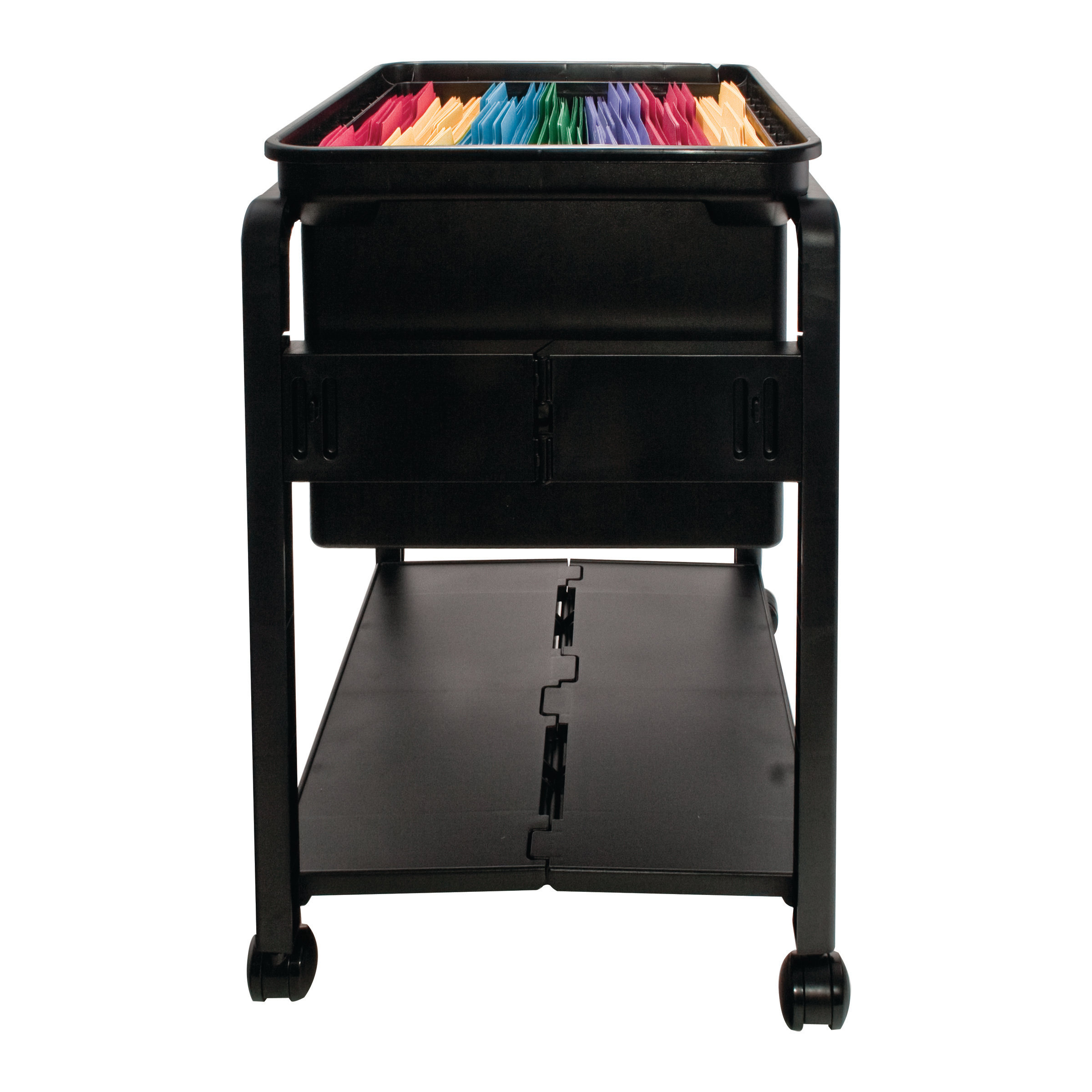 Cart, Letter/Legal, Folding/Rolling - Transitional - Filing Cabinets ...