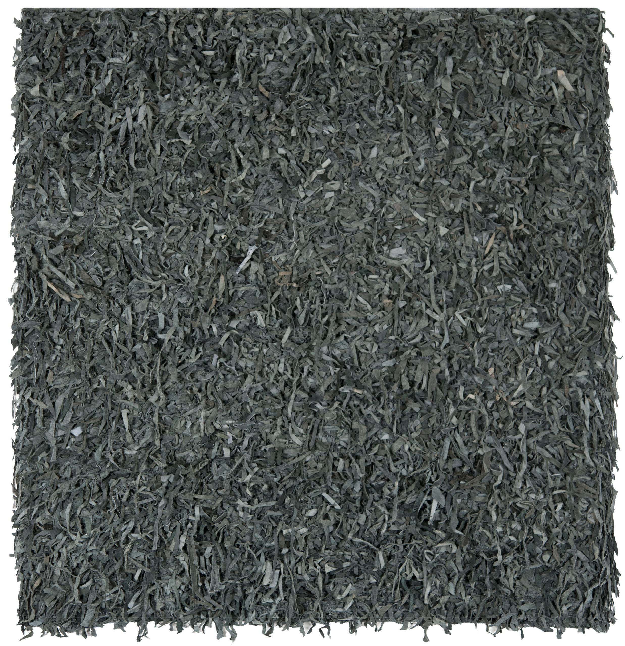 Safavieh Leather Shag Collection LSG511 Rug, 8' Square - Contemporary ...