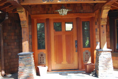 Spruce up my front doors...? | Houzz Forum