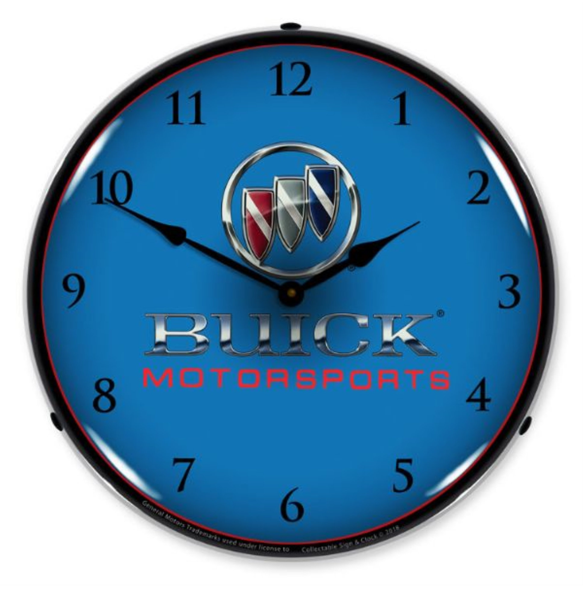 GM1802832 Buick Motorsports Clock - Contemporary - Wall Clocks - by ...