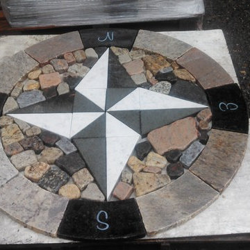 Compass Rose Paver - Photos & Ideas | Houzz