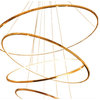 Akari Swirl Rings LED Chandelier Pendant Light - Modern - Chandeliers ...