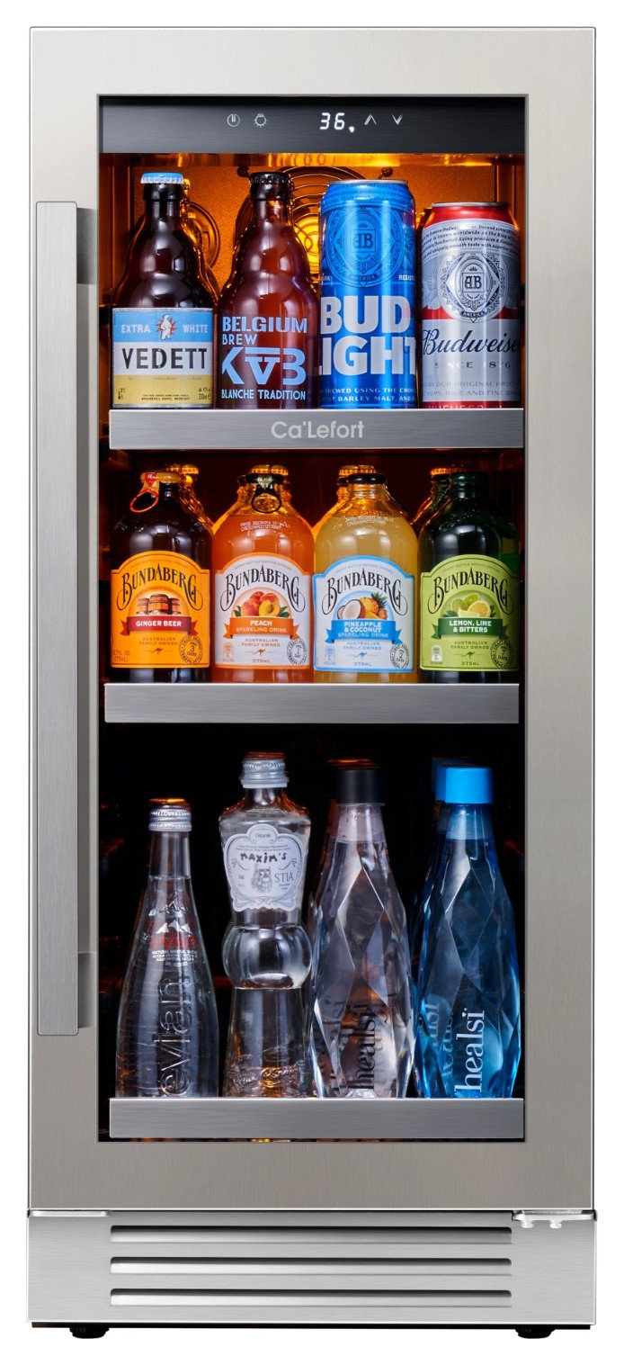 Ca'Lefort 15" 100 Cans Beverage Refrigerator Built-In Soda Beer Drink ...